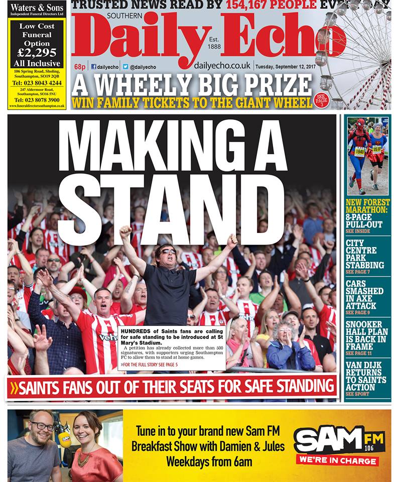 Southampton Independents: UPDATED: Local Media and Football Fans Back ...