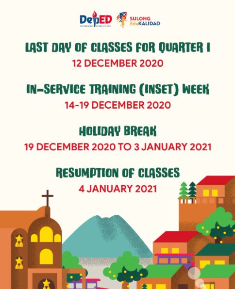 DepEd amends school calendar for SY 2020-2021 - The Summit Express