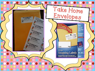 Forever in Kinder: TAKE HOME ENVELOPE ACTIVITIES