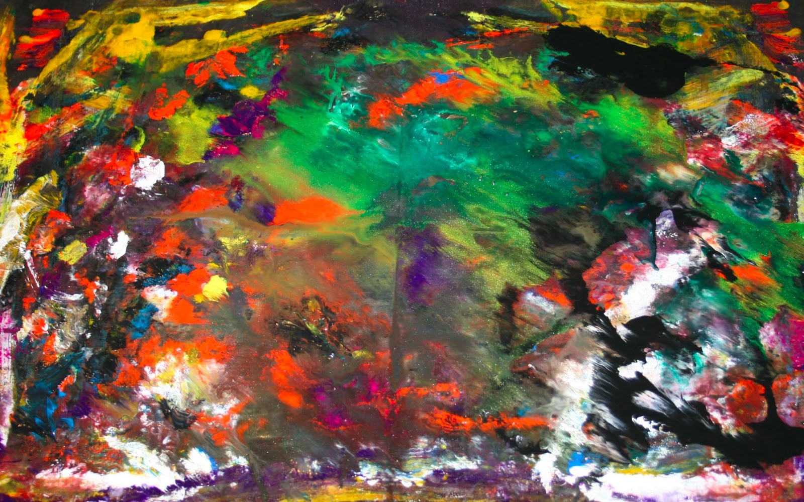 Joe MacGown's Art Blog: Surreal Decalcomania