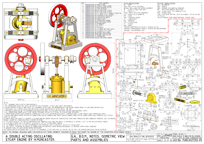 Model Engineering: THE MUNCASTER ENGINES 2. THE DOUBLE ACTING ...