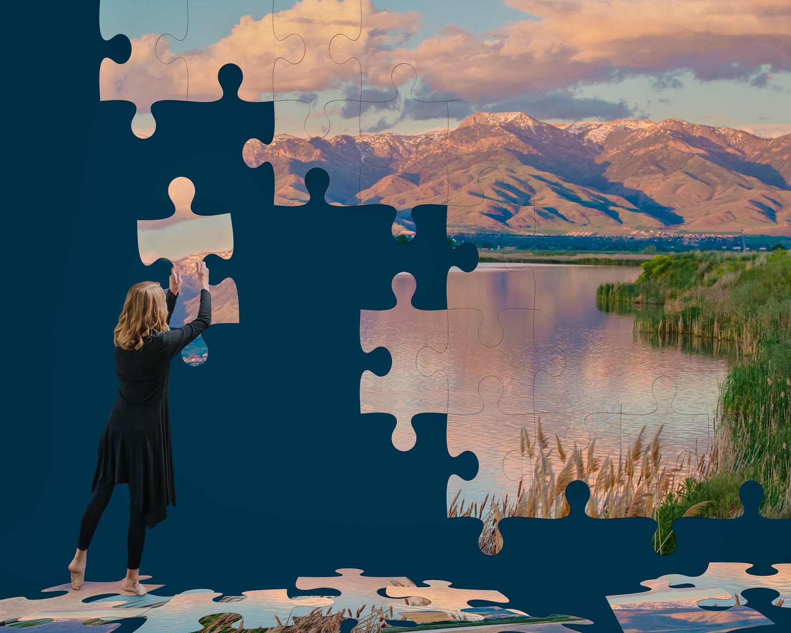 The Puzzle of Life (Digital Artist, Logan Utah)