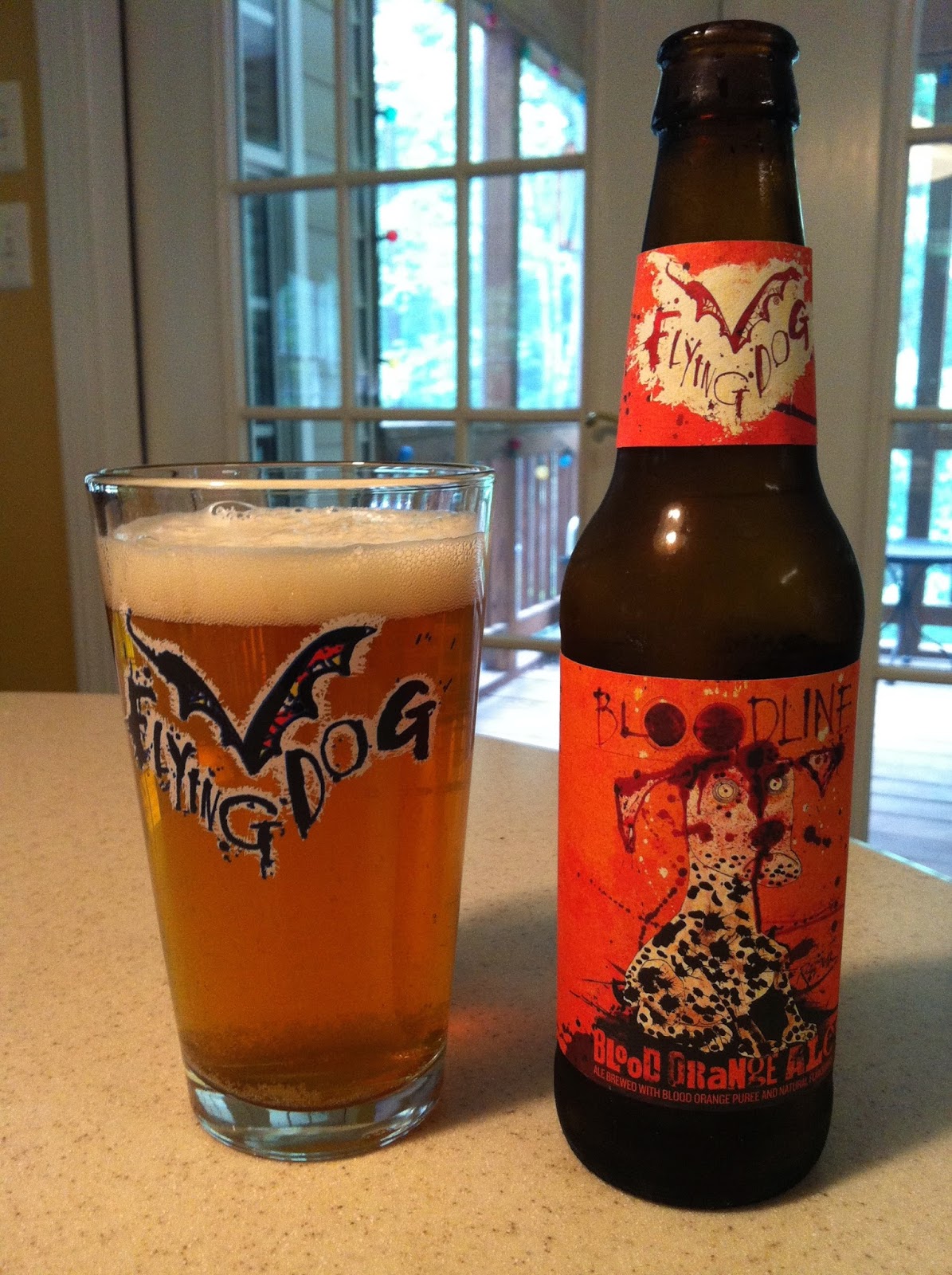 Musings Over a Barrel: Bloodline Blood Orange IPA