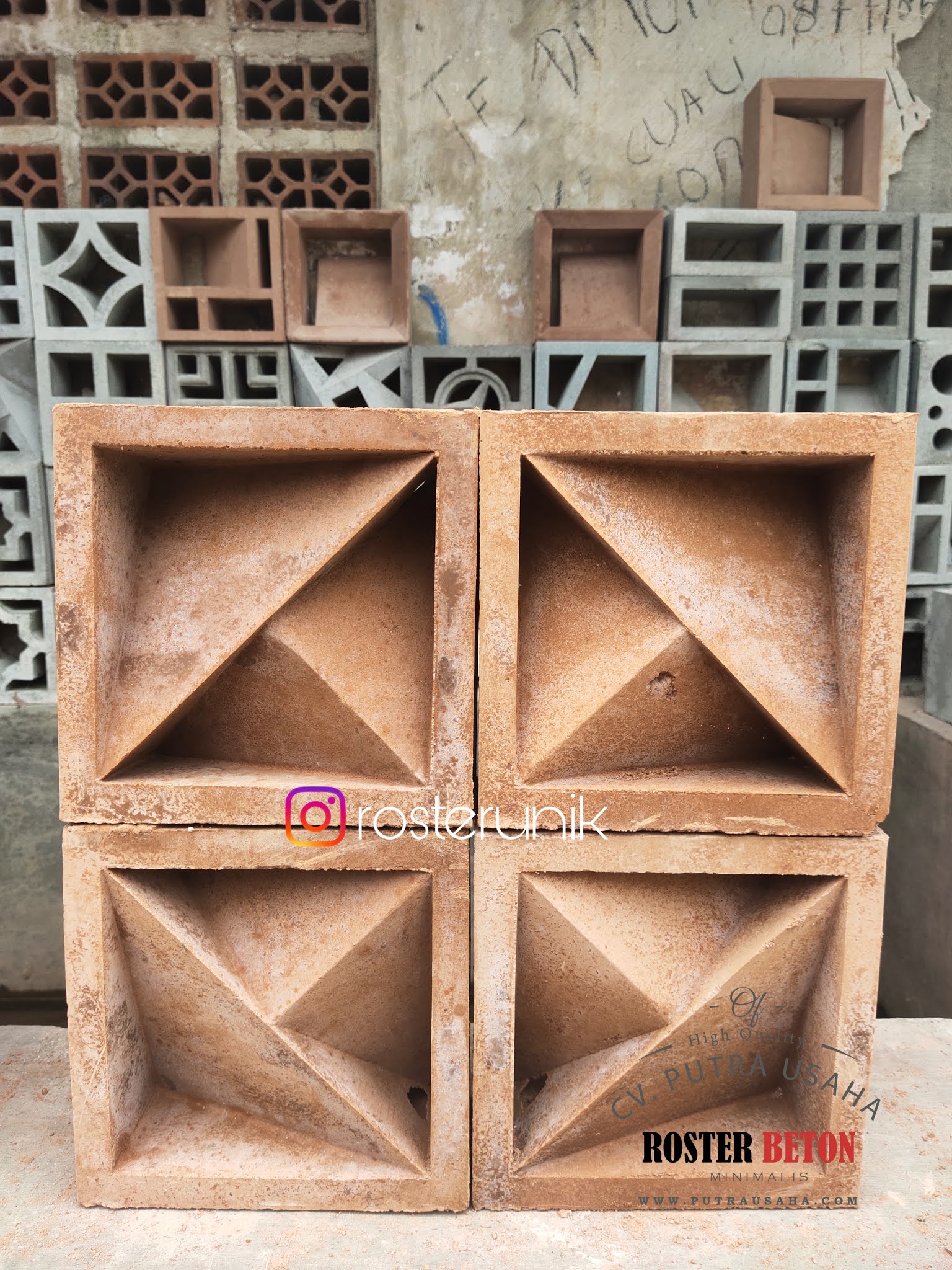 Roster Bata Motif arrow