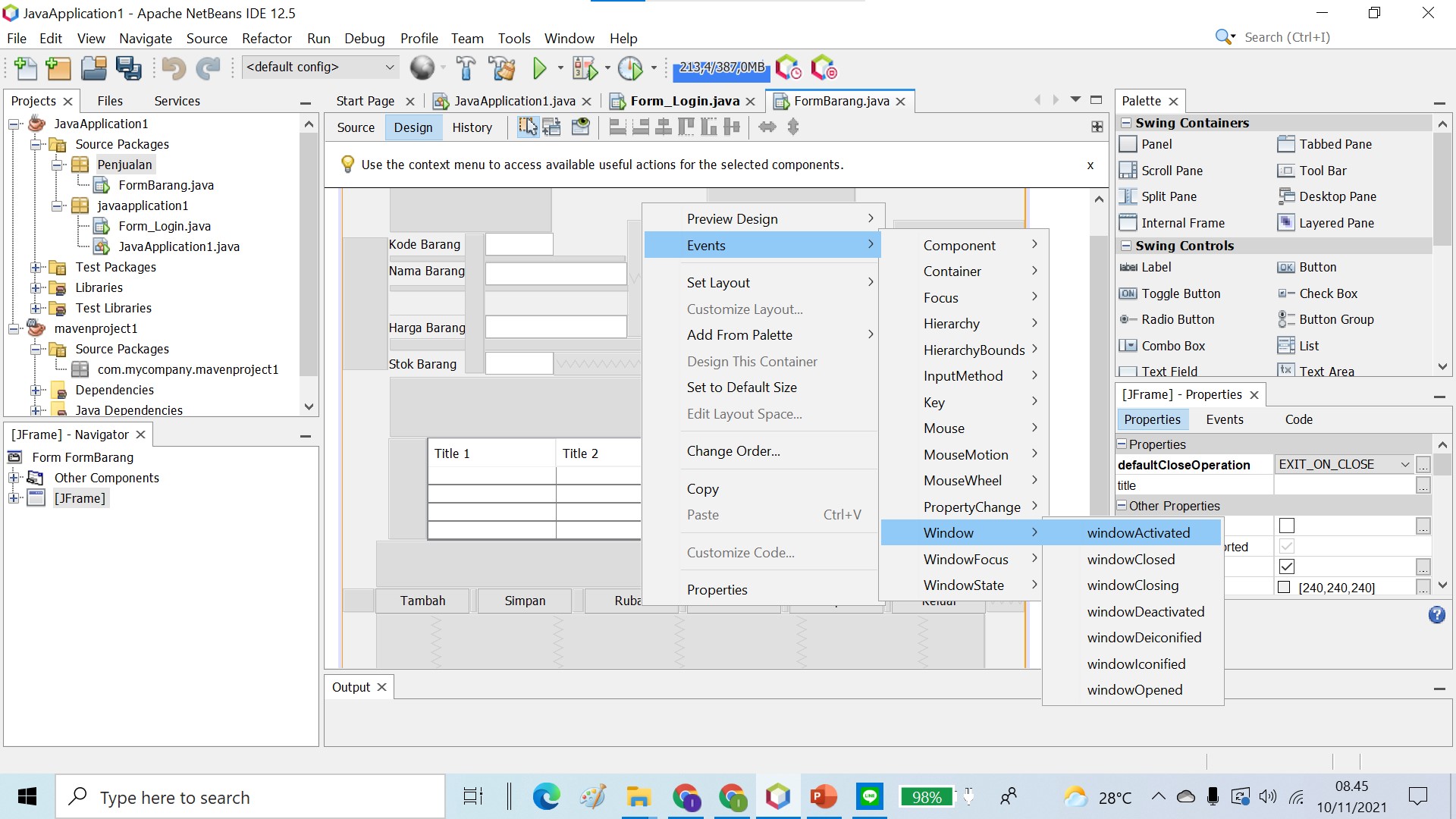 [TUTORIAL] Menghubungkan dan membuat Program Java di Netbeans melalui ...