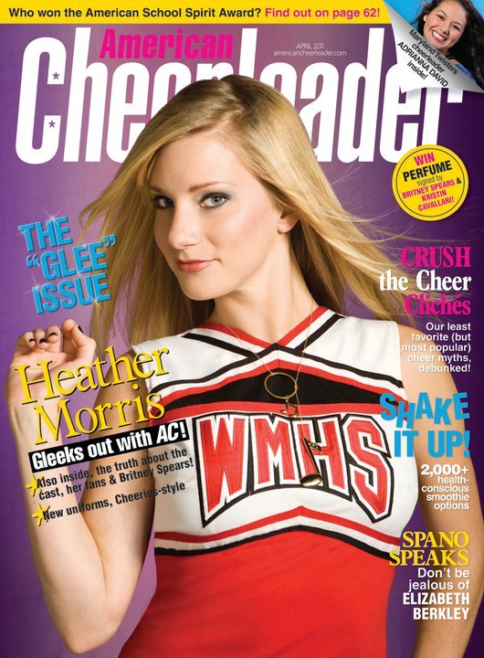Snow's Vamp Blog: Heather Morris: Cheerleader Mag/People Magazine