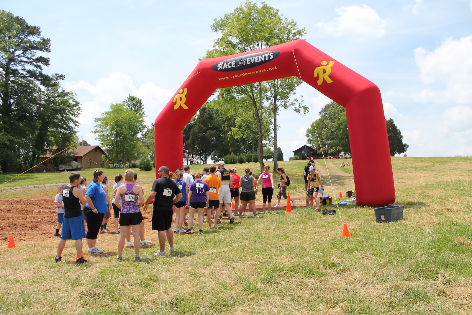 Life in Orange and White: Deep Well Farm Mud Run
