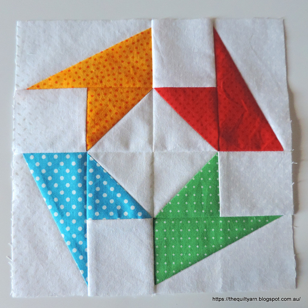 The Quilt Yarn: Fancy Foot Block