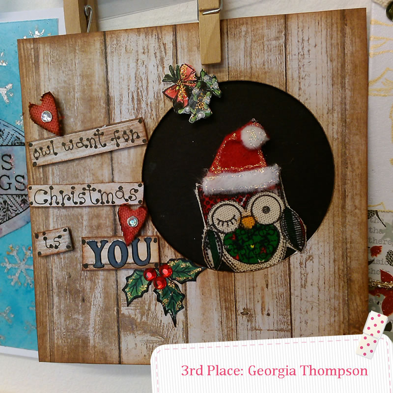 Crafts U Love: Christmas Card Competition: The Winners