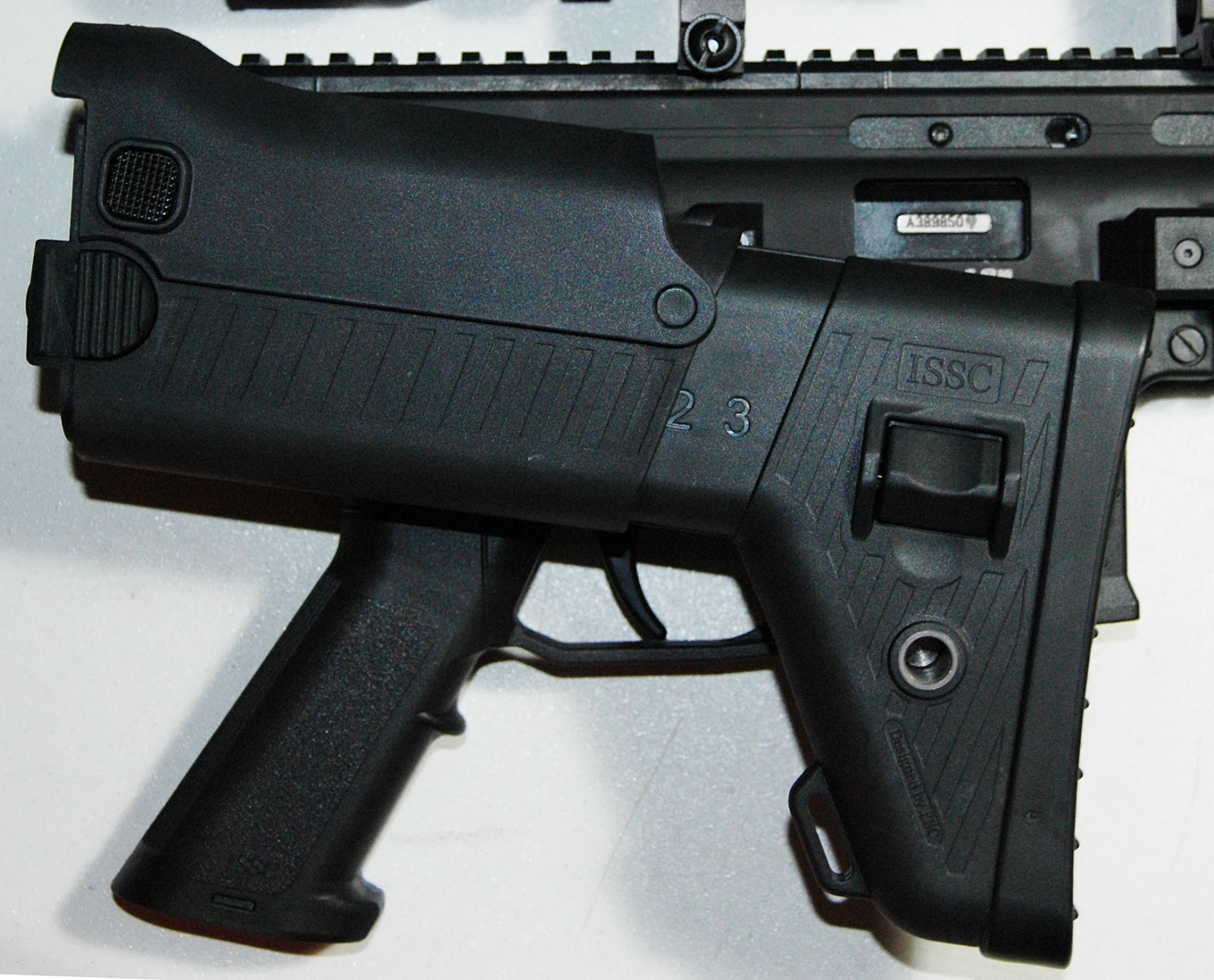 The Robb Collections: ISSC MK22 rifle fully "tacticool"