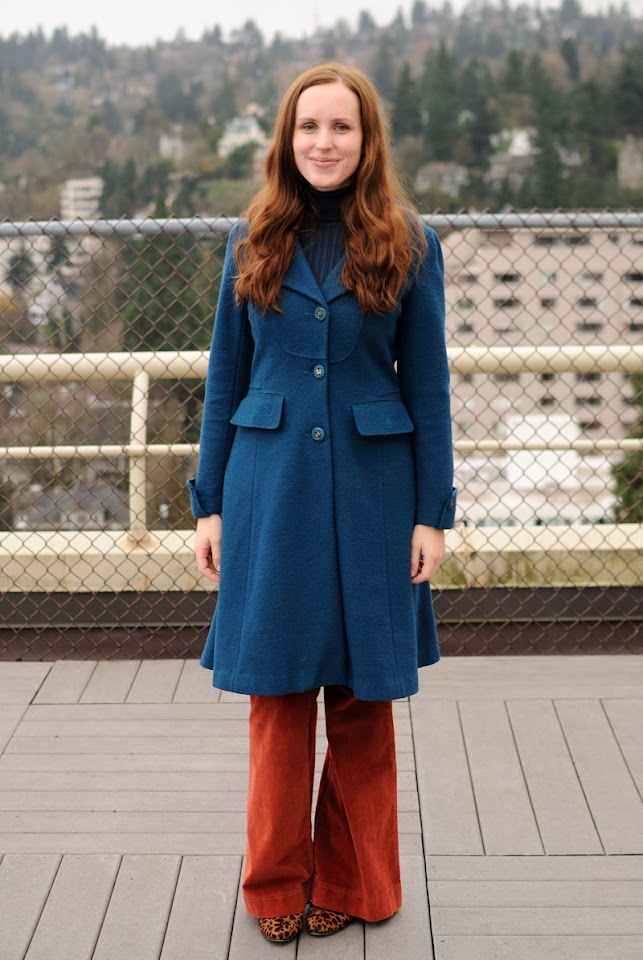 Gray Skies: Fall color-blocking