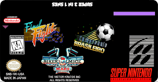 Super Nintendo Labels: Super 3 x 1 Snes