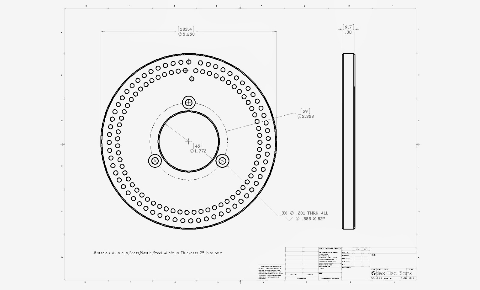 "Nothing Too Strong Ever Broke": 5C Spindexer Indexer