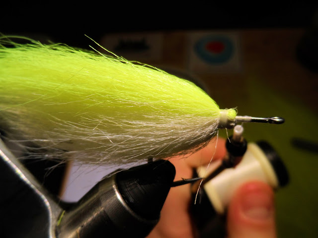 Waiting on a bite..: Craft Fur Minnow/Baitfish SBS!!