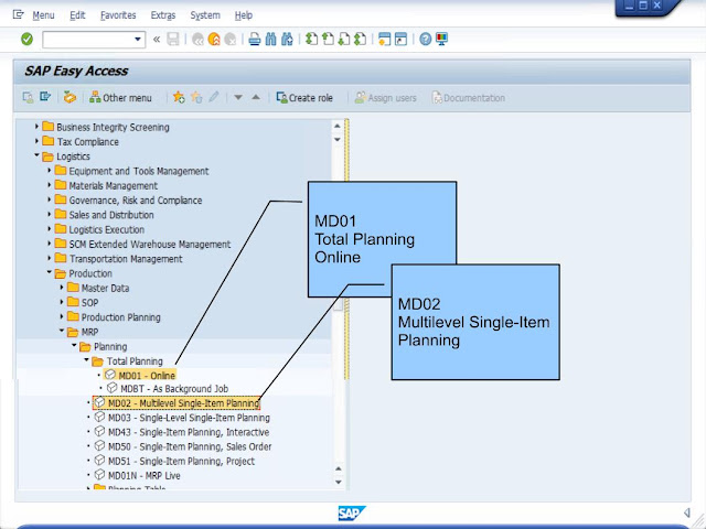 青蛙SAP分享 Froggy's SAP sharing: Question no 3816 : MD01 and MD02
