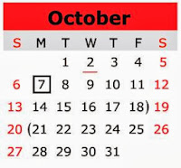 C-FB Blogabilities: Student Holiday - October 7th