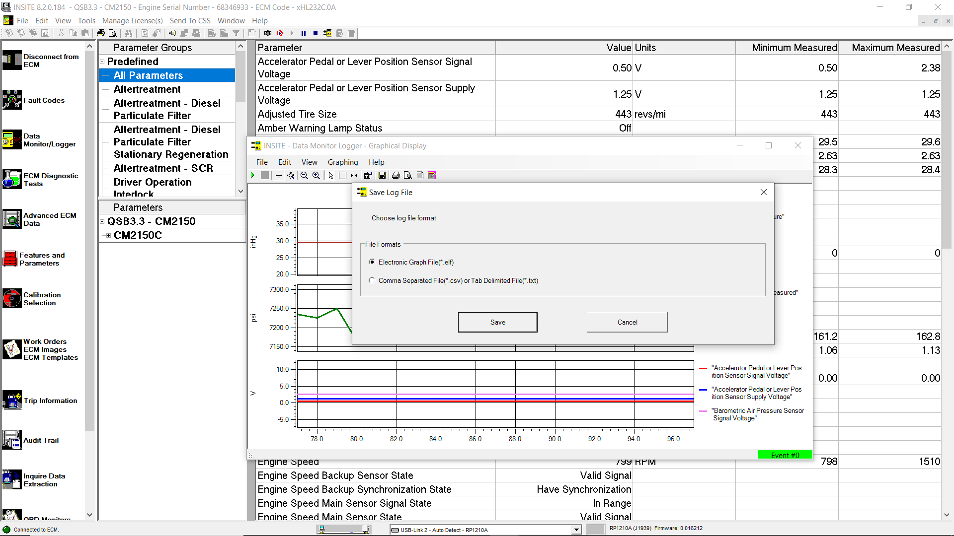Graphical Monitoring on Cummins INSITE Software (CUMMINS Engines ...