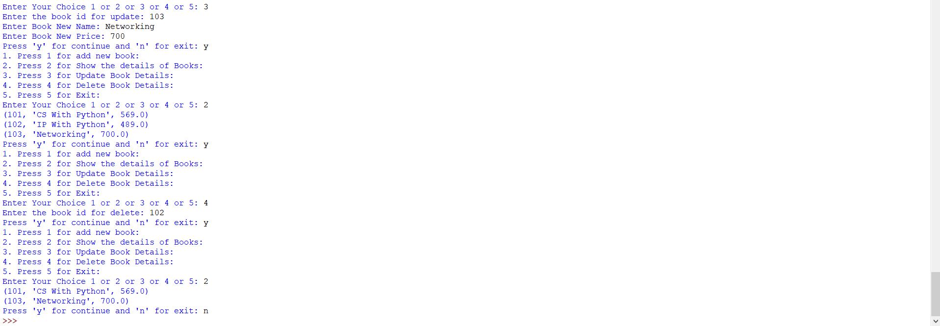 TGTPGTCS: Practical - 20: Python MySql Connectivity for class12 CS and ...