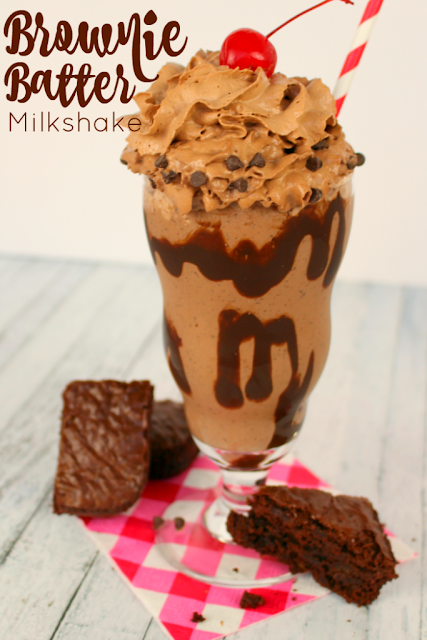 Recipes: Brownie Batter Milkshake
