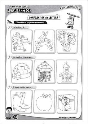 Cuaderno de Trabajo PLAN LECTOR para Inicial 4 años (II Parte)