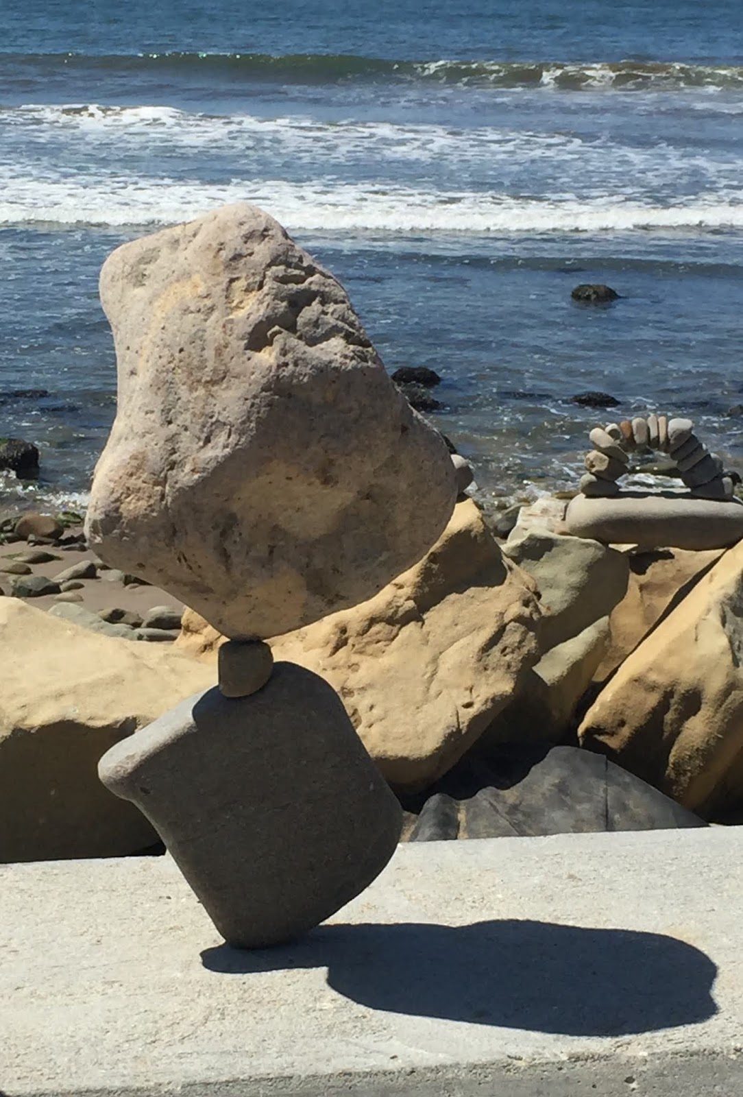 Blank Canvas- Still Balancing Rocks at the Beach