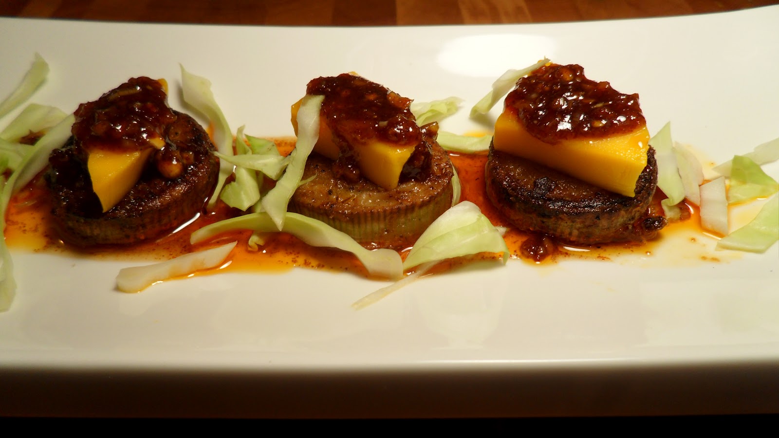 Taste Buds: Leek Crisps w/ Lemongrass Chili Reduction