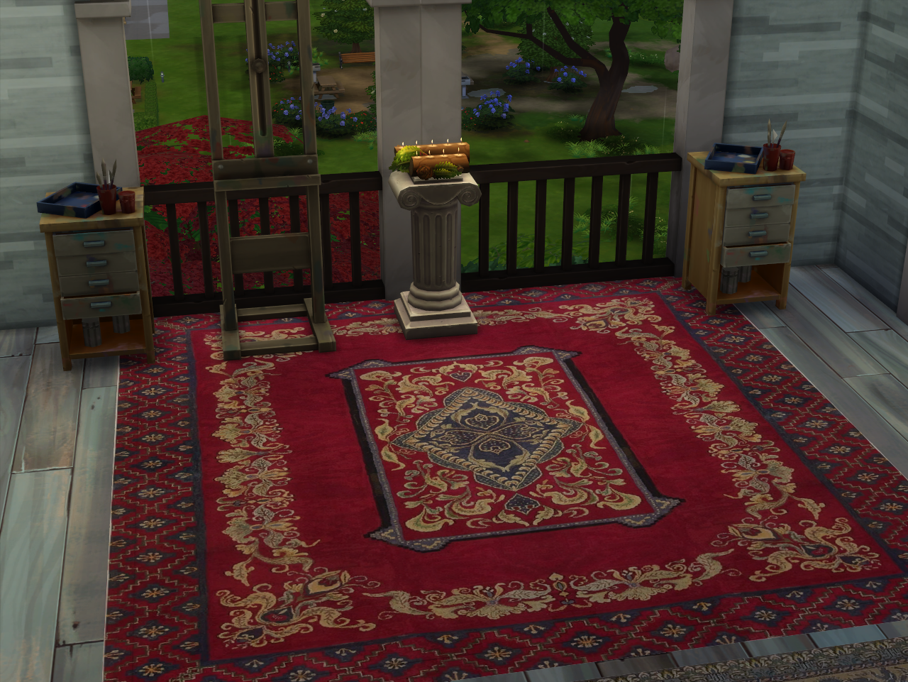Anna Quinn Stories: Second Set Of Antique Persian Rugs, For SIMS 4 !! :)