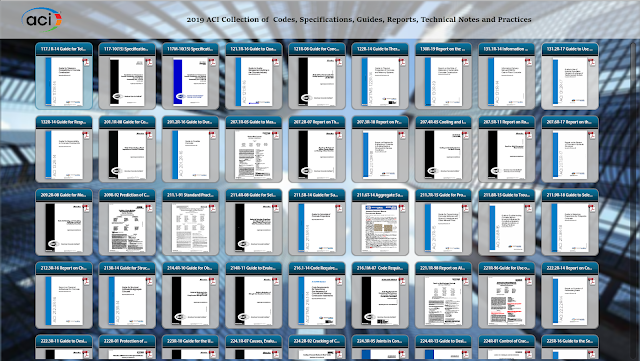 2019 ACI Collection of Codes, Specifications, Guides, Reports ...