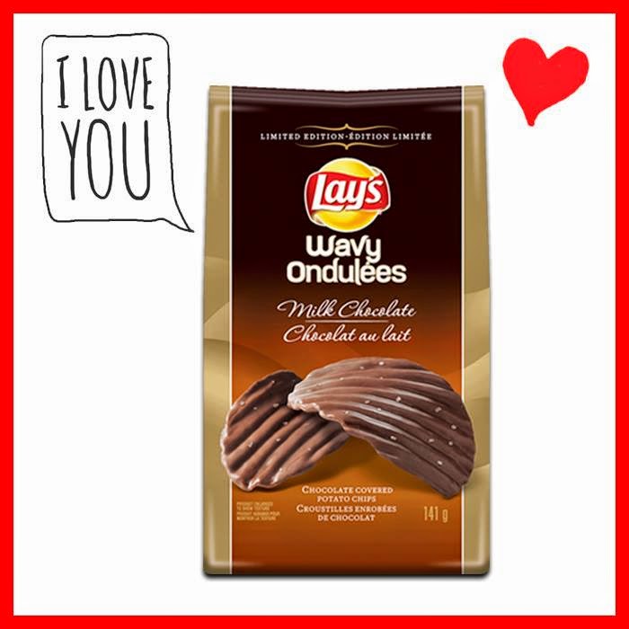 The Chip Report: Love is in the air: Lay's Canada Wavy Milk Chocolate ...