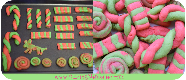 Christmas Play Dough Cookies