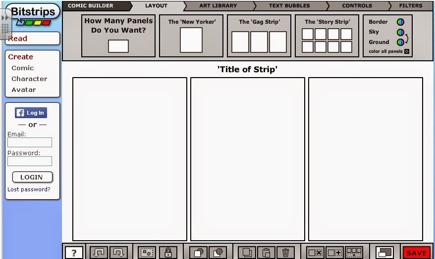 Los bloggers de las Vaguadas: Create a comic with...BITSTRIPS
