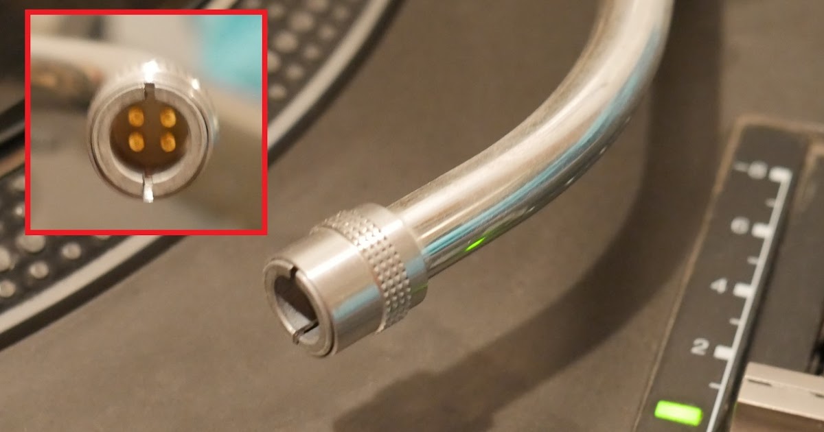 Turntable Headshell Connector | Greens and Machines