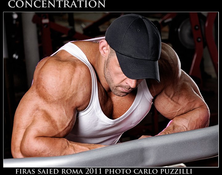 Muscle Lover: Syrian huge IFBB Pro bodybuilder Feras Saied