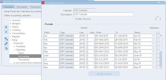 Oracle EBS R12 General Ledger Setup - Part 2 - Orasol Training Solution