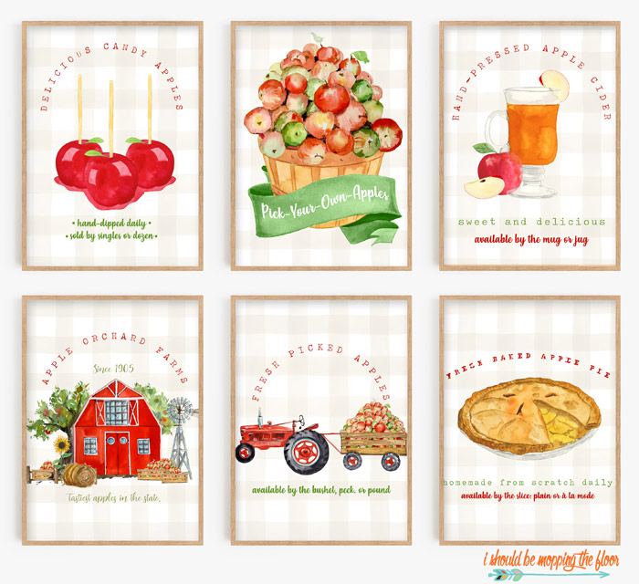 95 Fall Printables | i should be mopping the floor