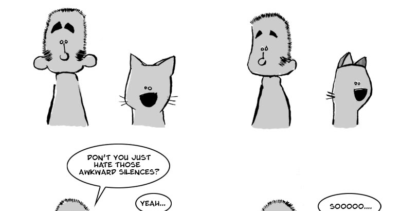 Meanderings and Reflections: Those awkward silences