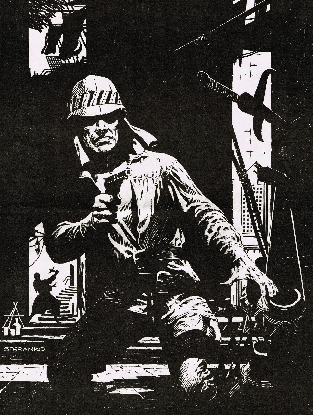 Cap'n's Comics: El Borak by Jim Steranko