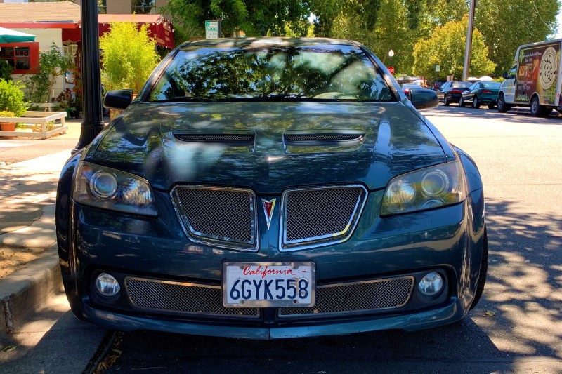 Blue Pontiac G8 Paint