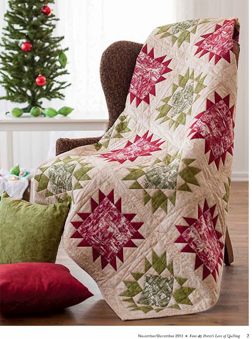 Inspired by Fabric: Toile, Holiday-Style!