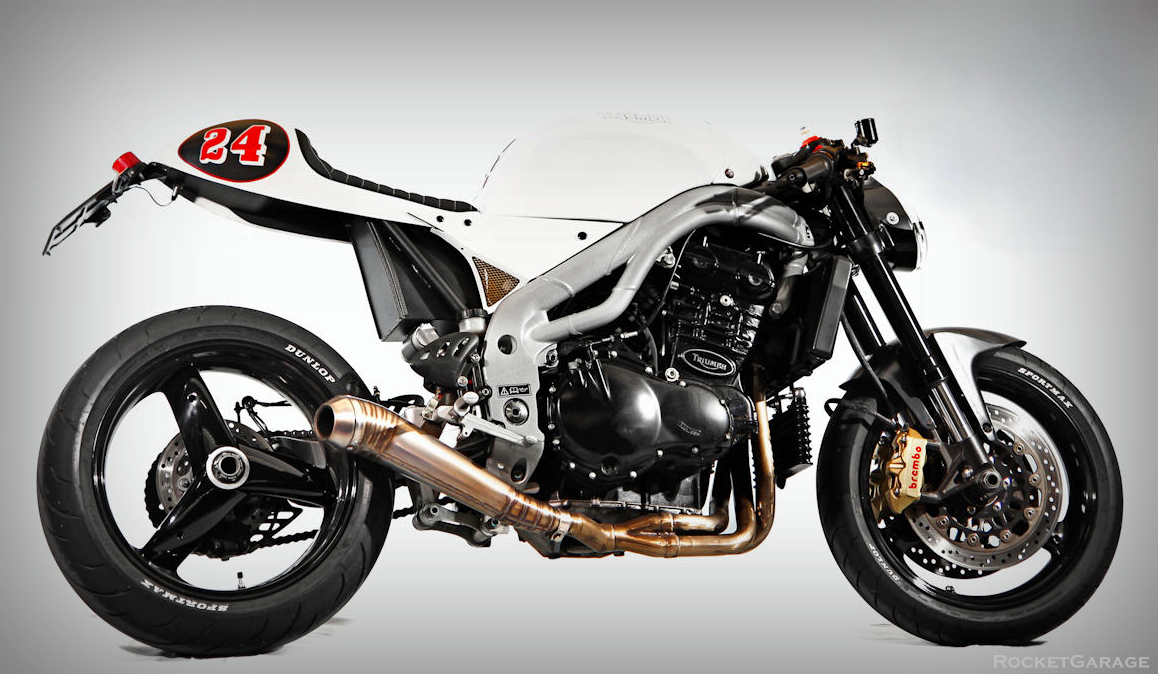 Triumph Daytona Streetfighter - RocketGarage - Cafe Racer Magazine