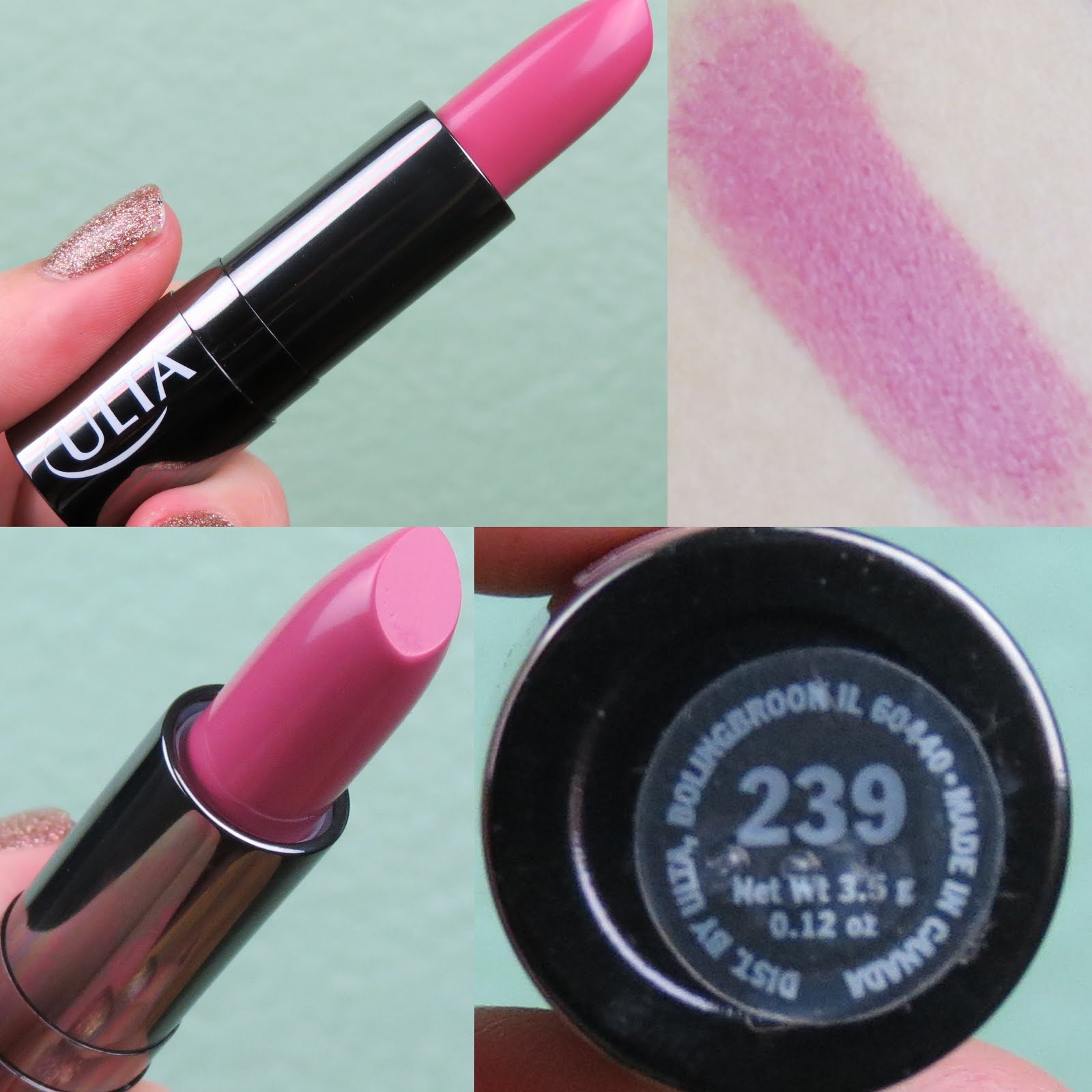 True Beauty Lies Within You ♥: ULTA (birthday) Haul LIP PRODUCT SWATCHES