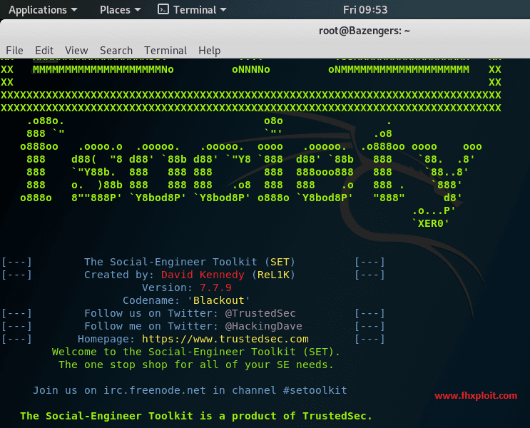 Cara Install Setoolkit Di semua Linux – FHXploit