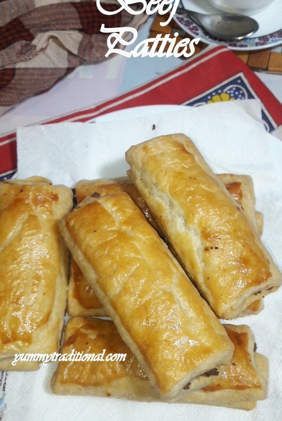 Beef Puff Patties Recipe - Yummy Traditional