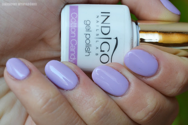 lakierowe wywiadówki: Indigo Nails gel polish - Cotton Candy