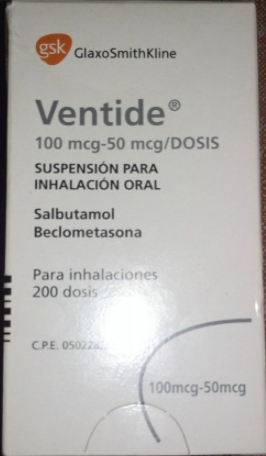 موسوعة الأدوية الأردنية: Ventide Inhaler بخاخ فينتايد