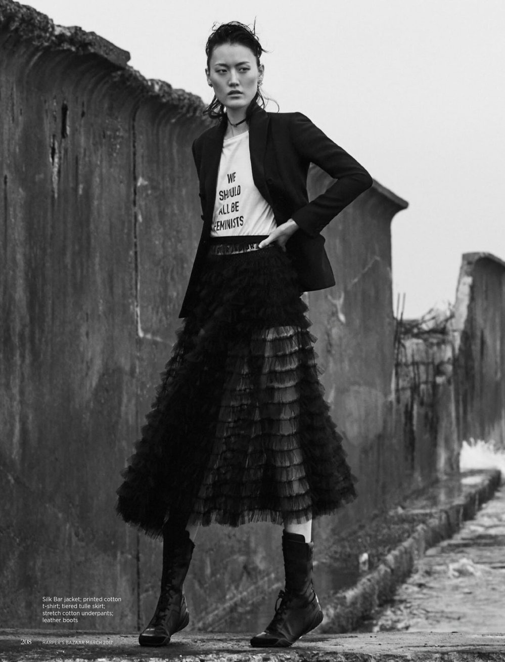 Duchess Dior: "Ave Maria" Harper's Bazaar Singapore March 2017