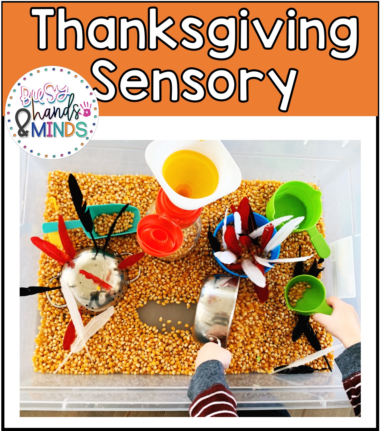 Thanksgiving Preschool Theme | Busy Hands and Minds