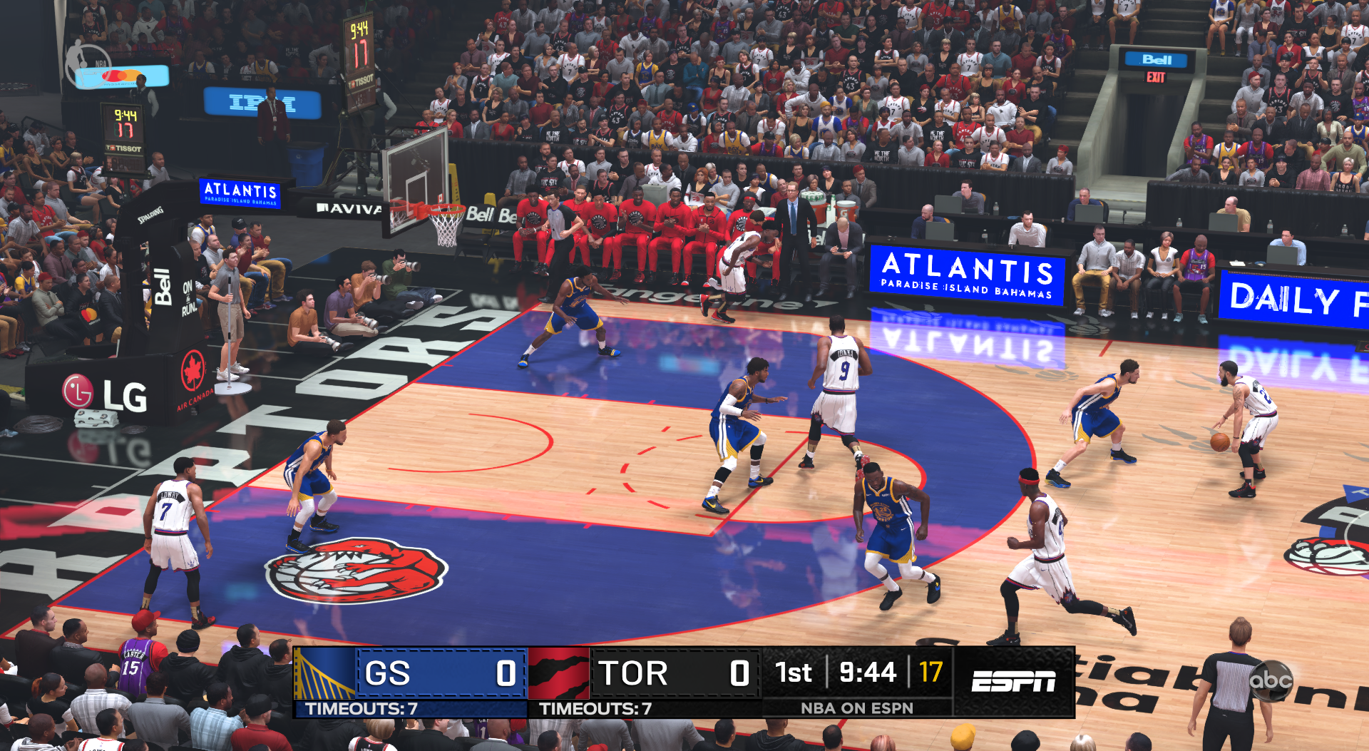 NBA 2K20 Toronto Raptors (City & Classic) Court and Arena by rtomb_03