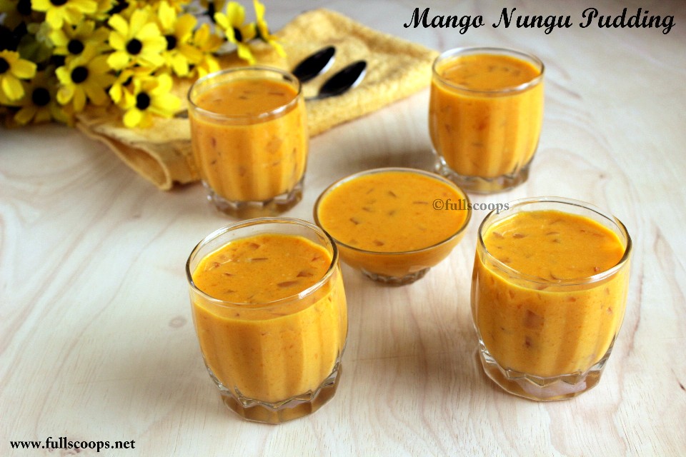 Mango Nungu Pudding | Mango Ice Apple Pudding ~ Full Scoops - A food ...
