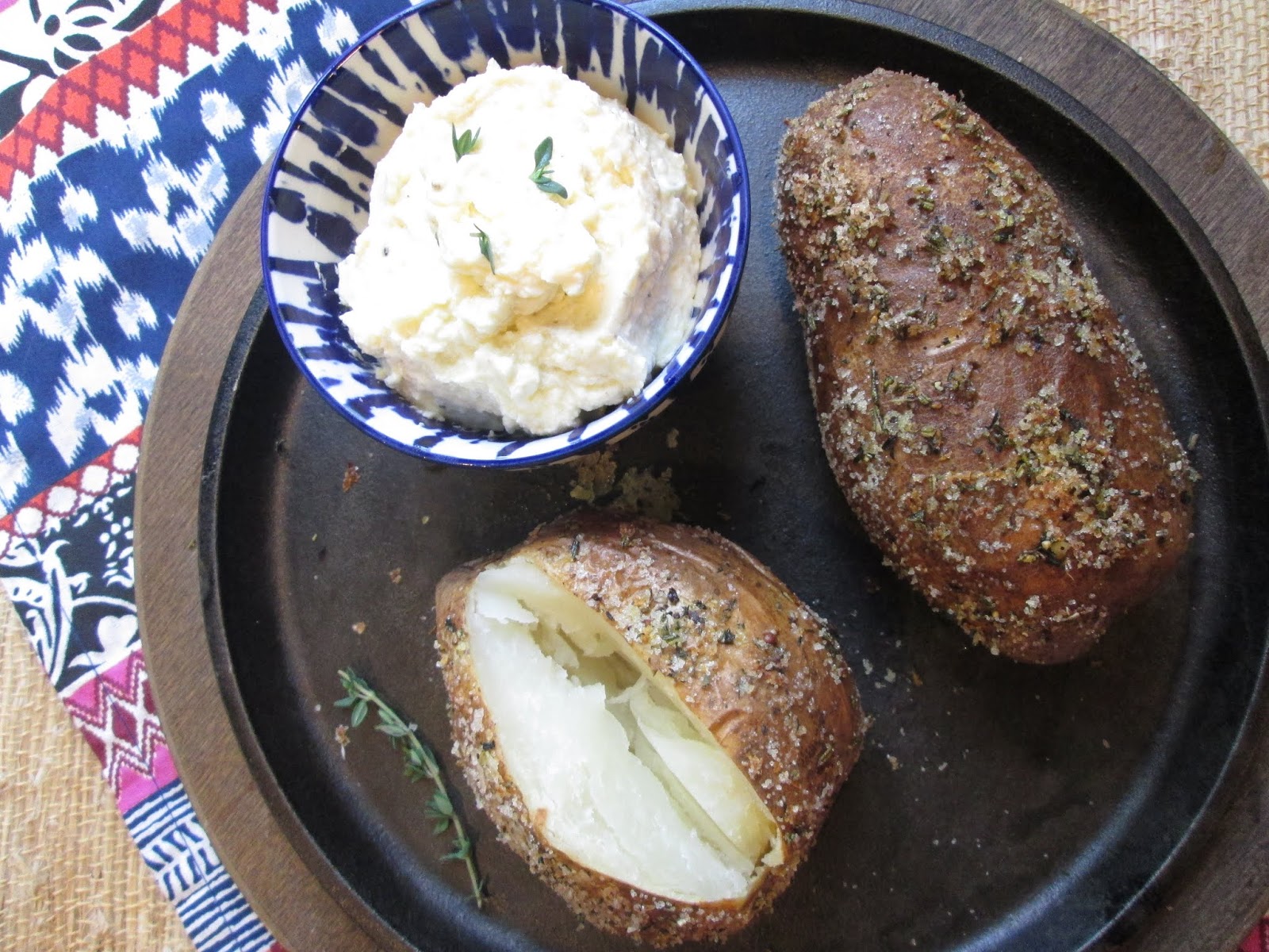 Stirring the Pot: Ina Garten's Crusty Baked Potatoes with Whipped Feta